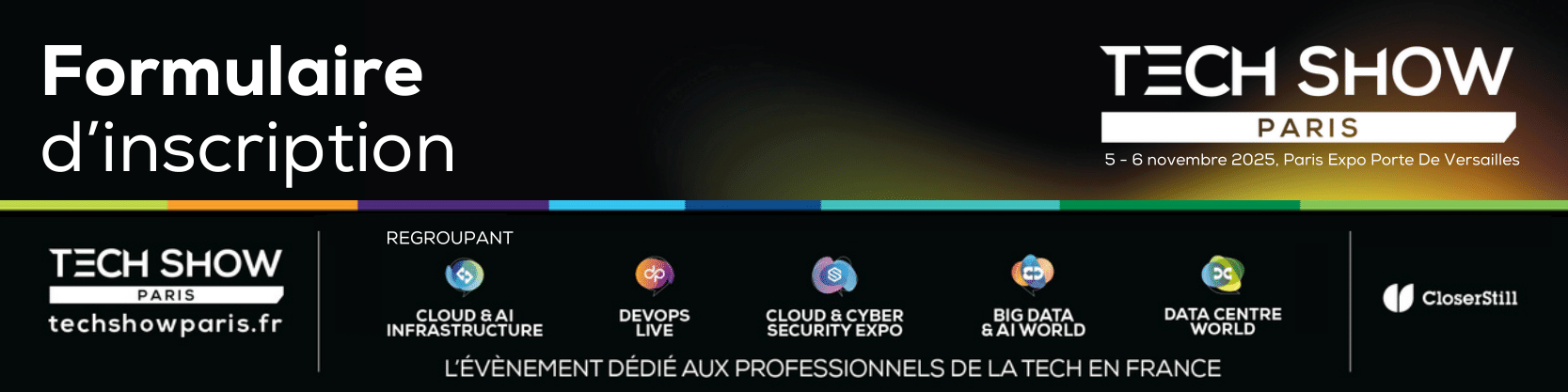 Tech Show Paris 2025 Registration